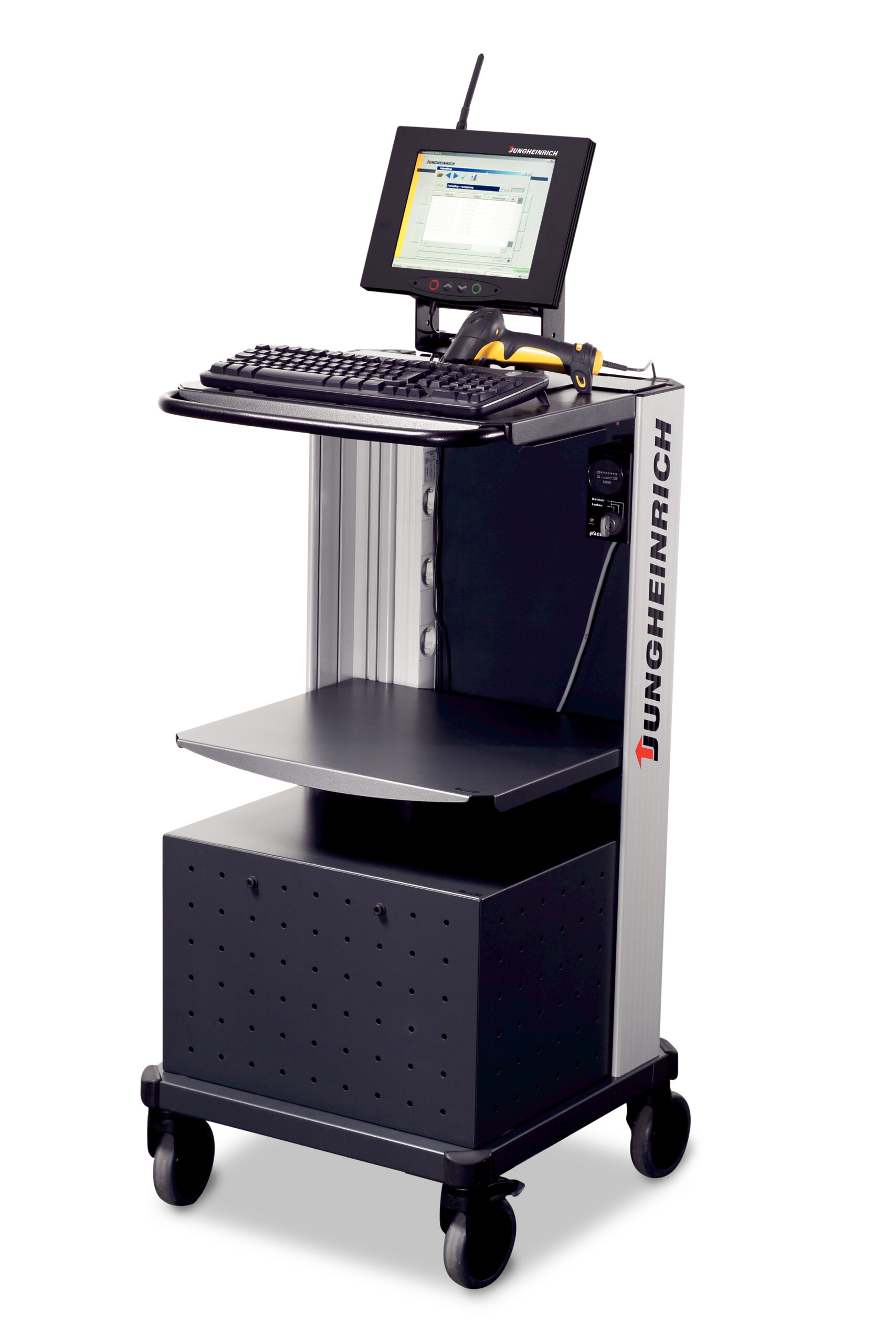 Mobiele werkplek van Jungheinrich: handige wagen voor computer en ...