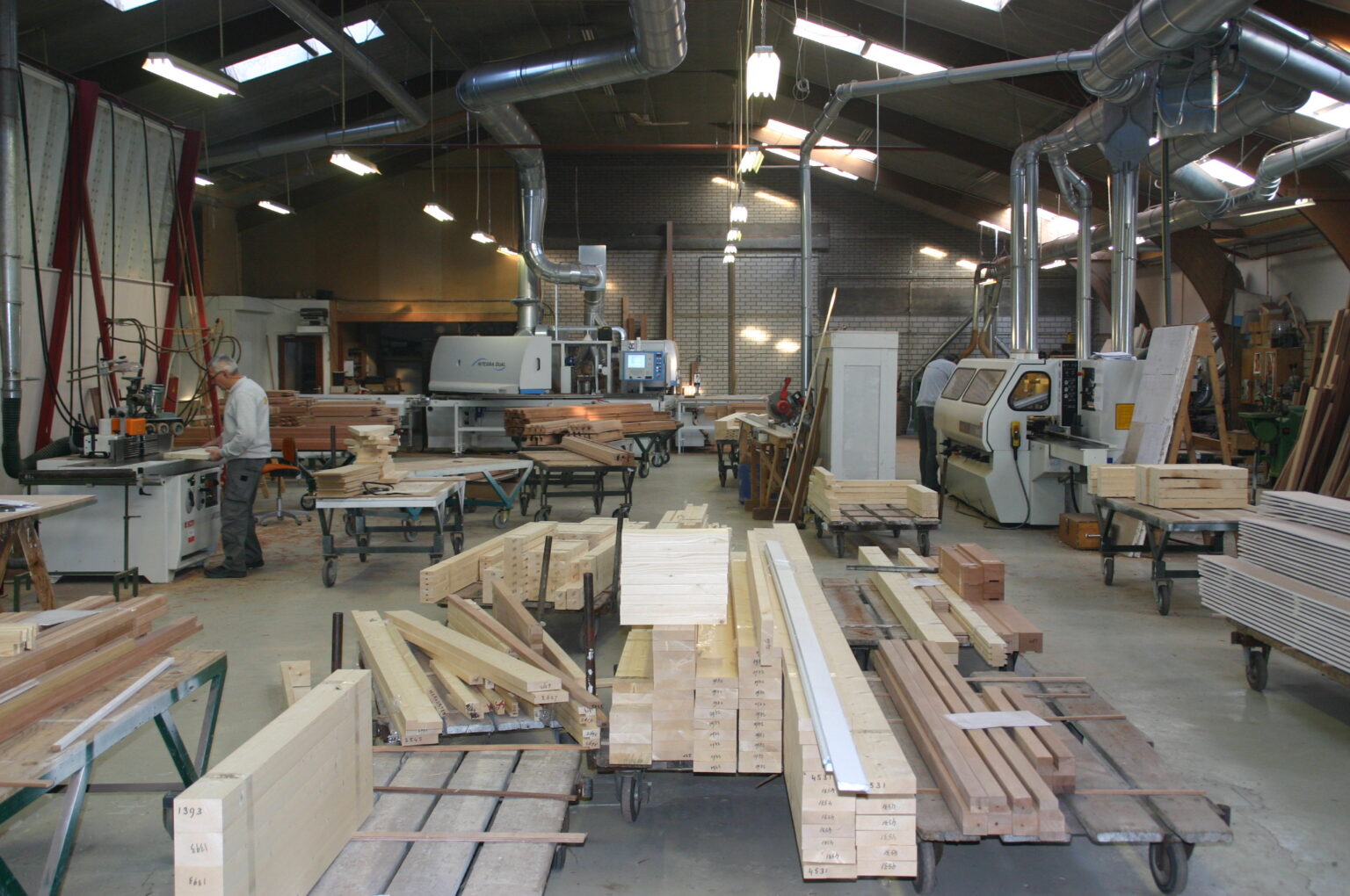 Nederlandse timmerindustrie ziet productie dalen