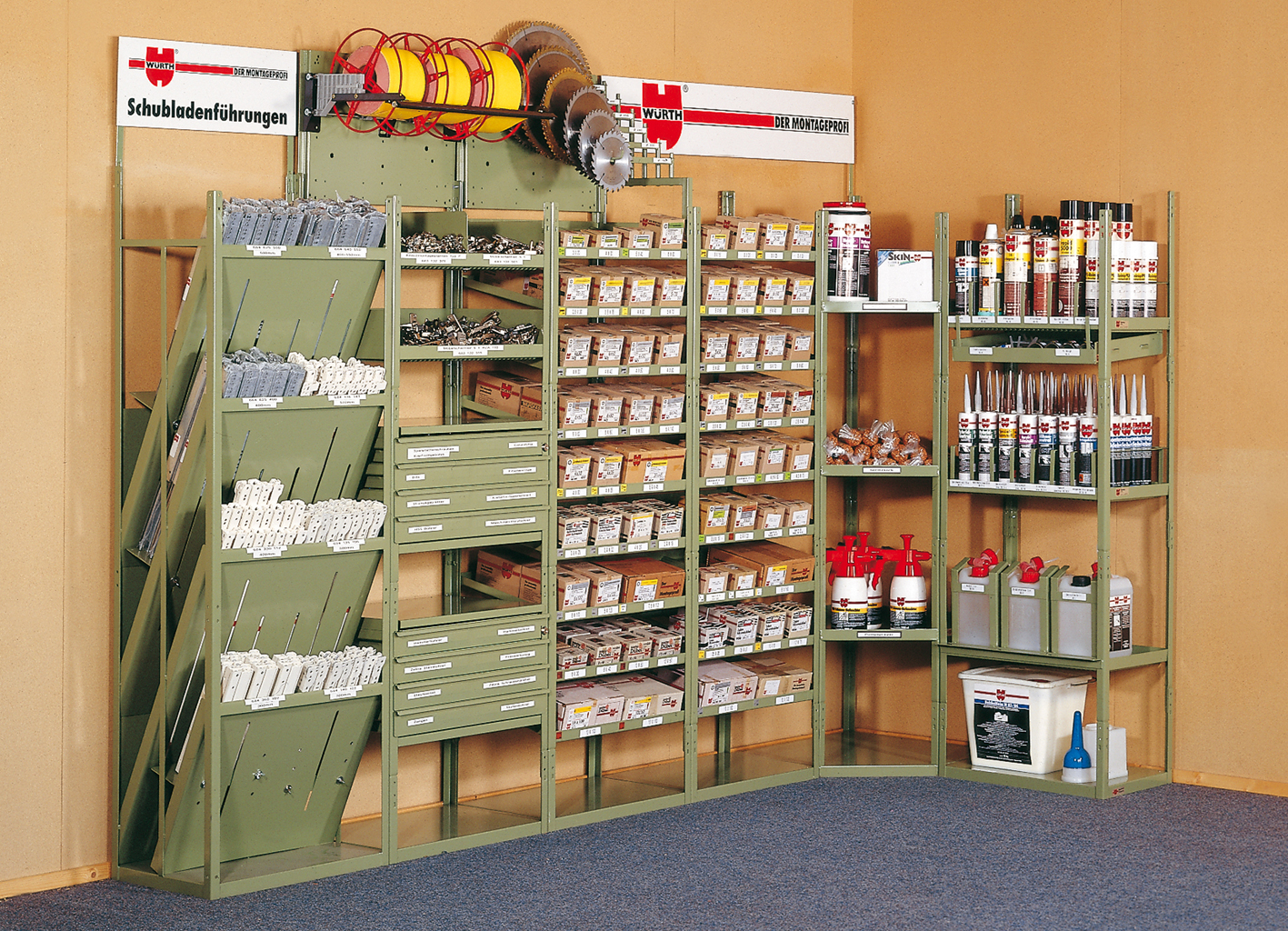 Online tekentool voor magazijnstellingen