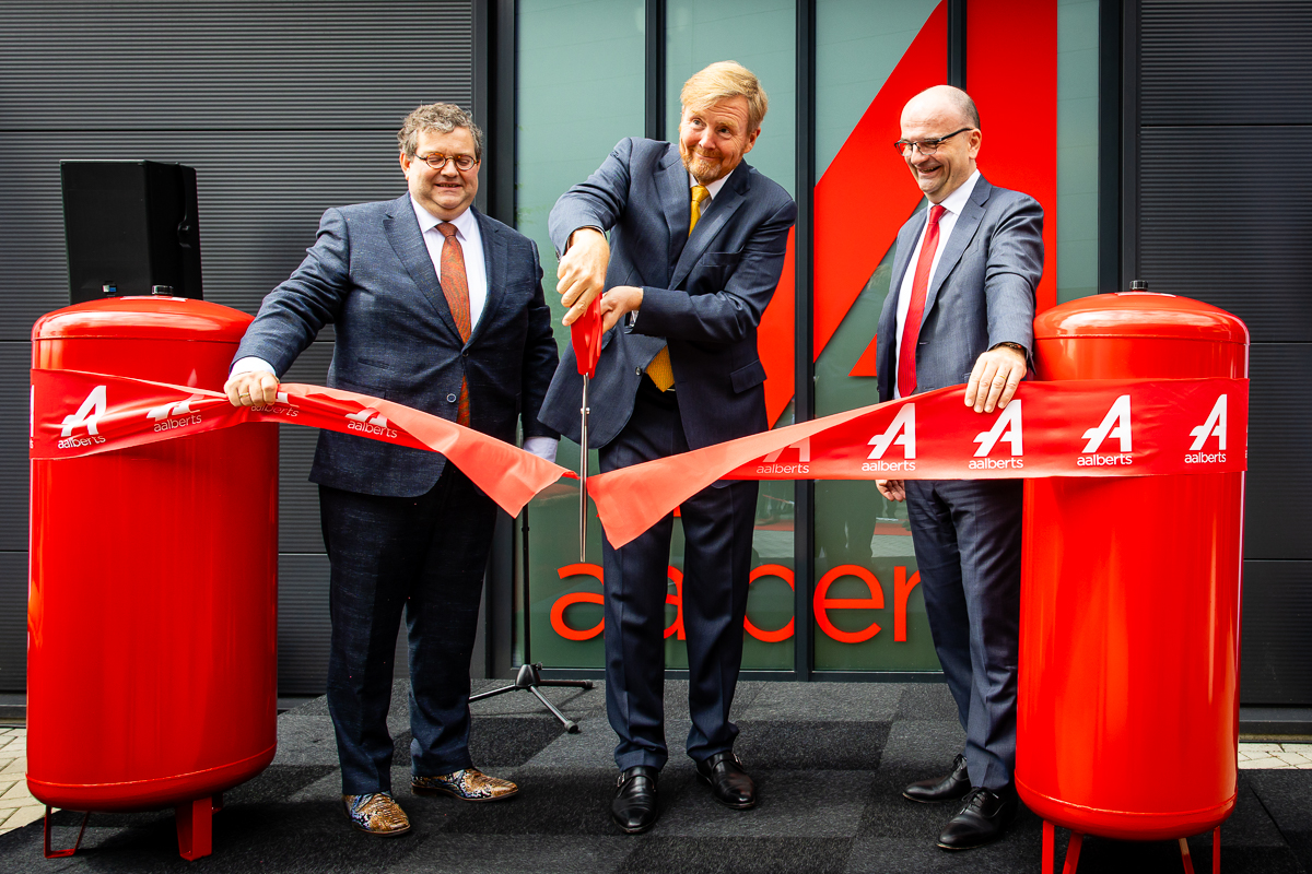Koninklijke opening nieuwe vestiging Aalberts