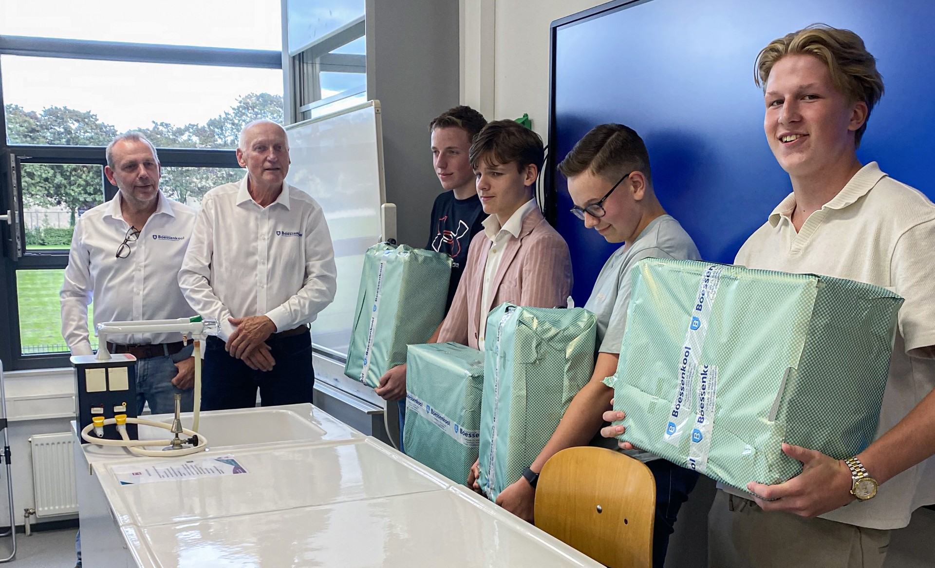 Boessenkoolprijs voor vier jonge kartbouwers