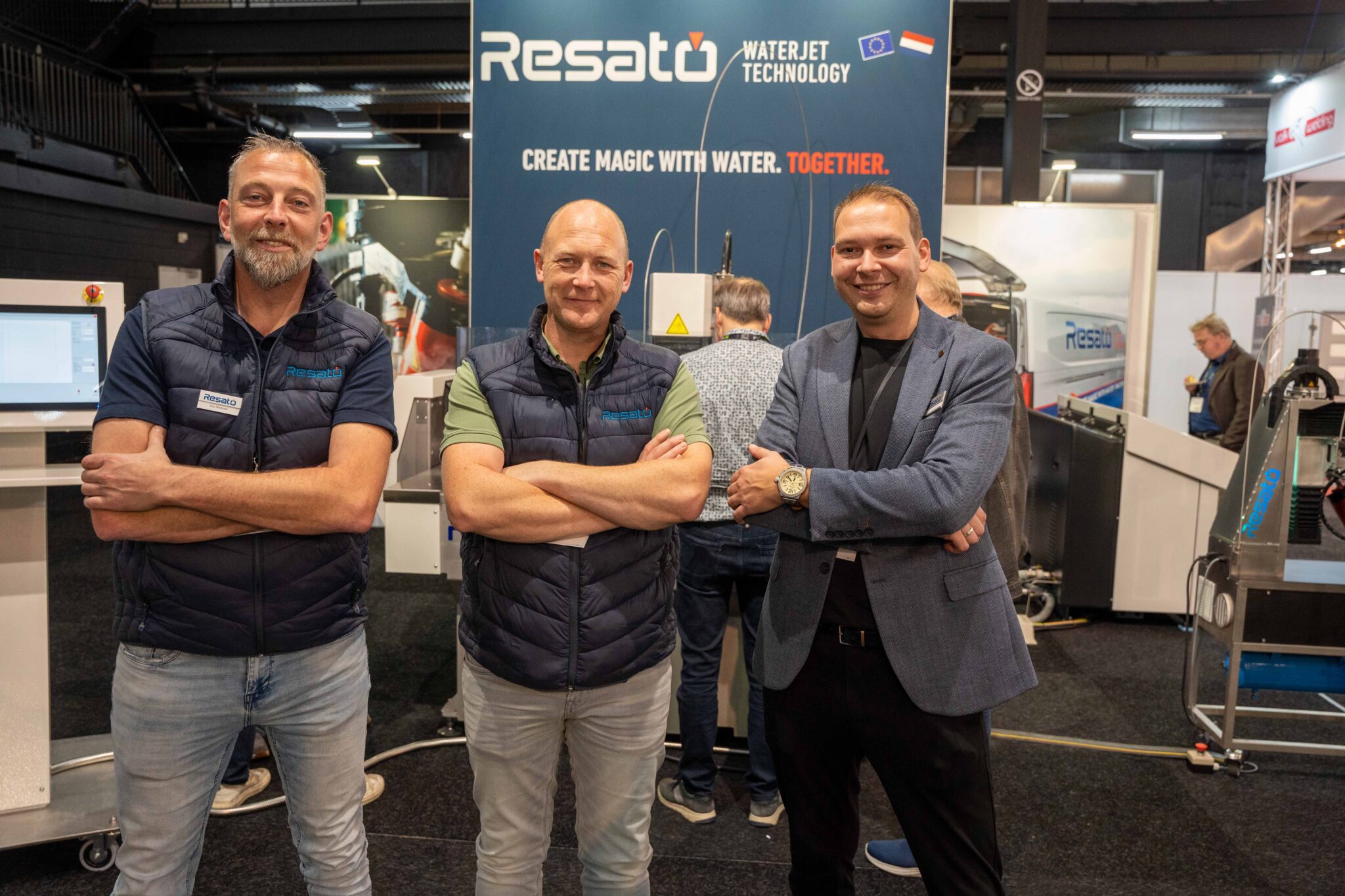 Resato Waterjet maakt waterstraalsnijden toegankelijker