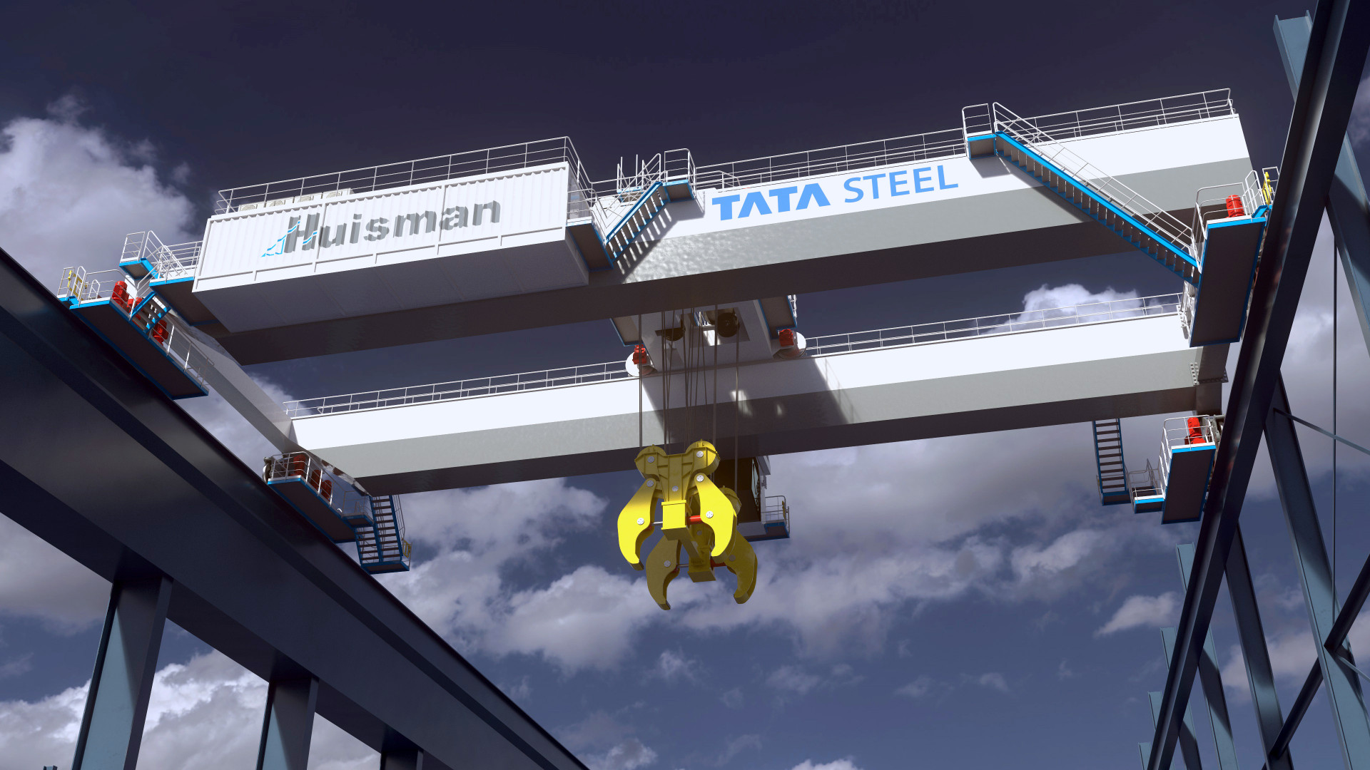 Nieuwe energiezuinige kranen voor Oxy-Staalfabriek Tata Steel - Vraag ...